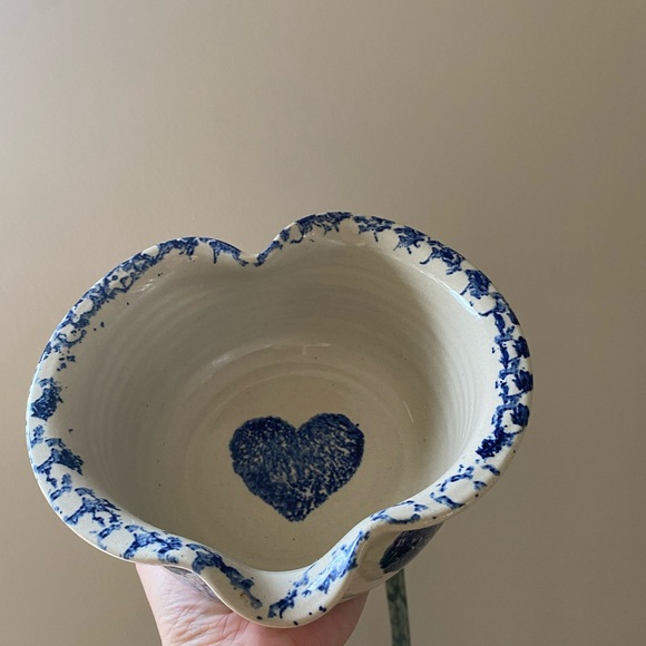 Marshall Pottery | Art | Marshall Pottery Handcrafted Blue And Cream ...